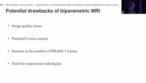 Biparametric vs. Mulitparamteric MRI in Detecting Clinically Significant Prostate Cancer | VuMedi