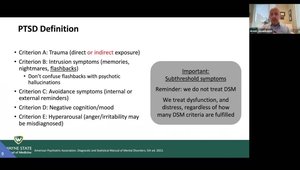 PTSD Basics - Pathophysiology, Diagnosis and Treatment | Vumedi