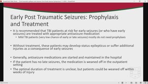 Post Traumatic Epilepsy and Seizures From Brain Injury | VuMedi