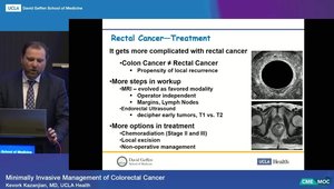 Minimally Invasive Management of Colorectal Cancer | Vumedi