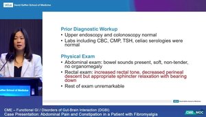 Case Presentation: Abdominal Pain and Constipation in a Patient with ...