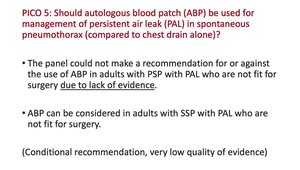 Spontaneous Pneumothorax: Key ERS Guideline Updates for Management | Vumedi