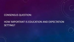 Patient Education and Expectation Management (for Pain After Surgery ...