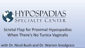 Scrotal Flap for Proximal Hypospadias When There's No Tunica Vaginalis ...