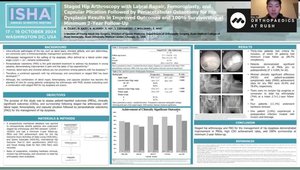 Staged Hip Arthroscopy With Labral Repair, Femoroplasty and Capsular ...