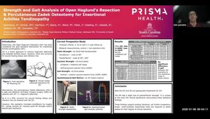Strength and Gait Analysis of Open Haglund's Resection & Percutaneous ...